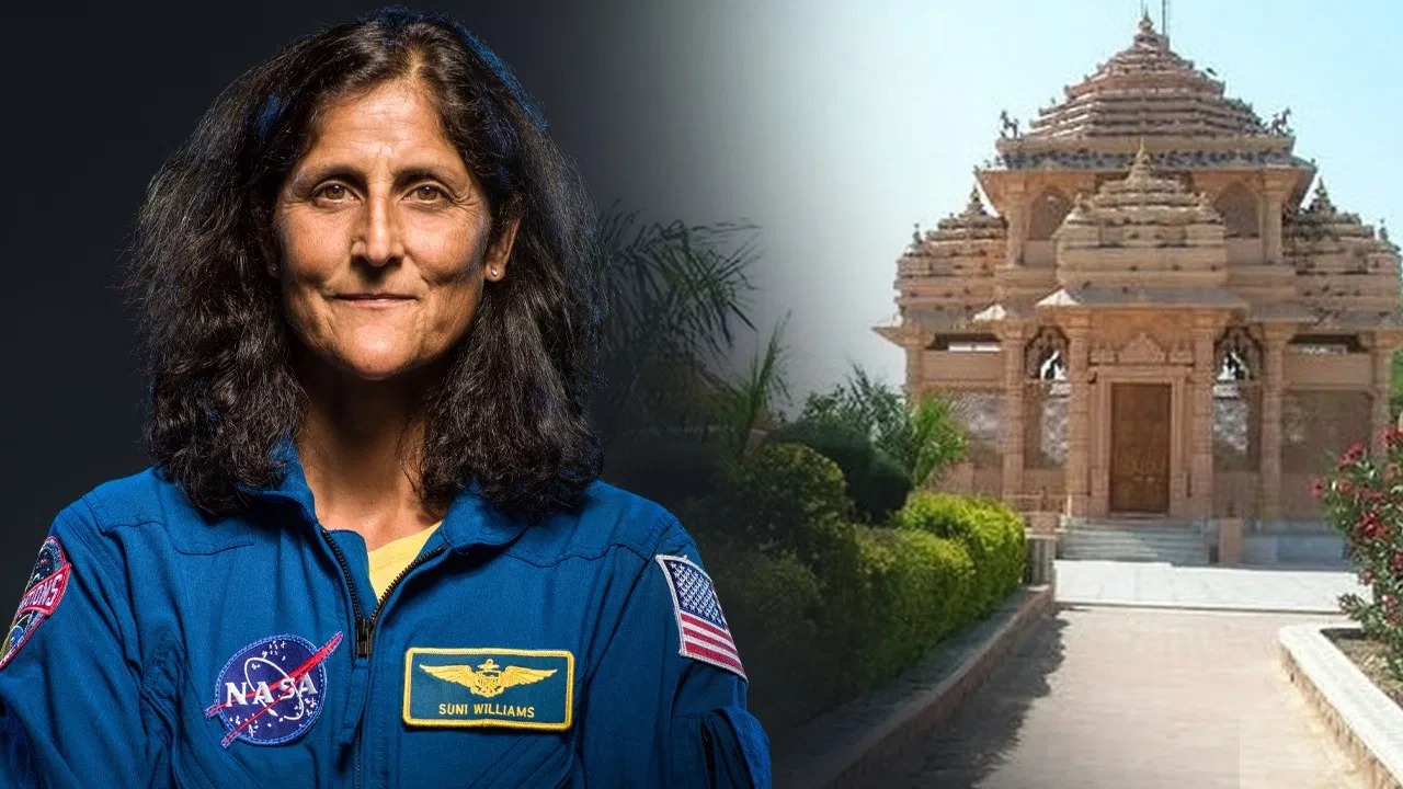 Sunita Williams was in space 400 kilometers away, a Muslim goddess was ...